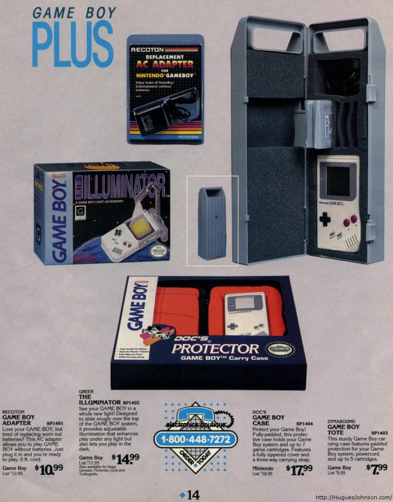 Video game catalog, circular, and newspaper ads from 1991