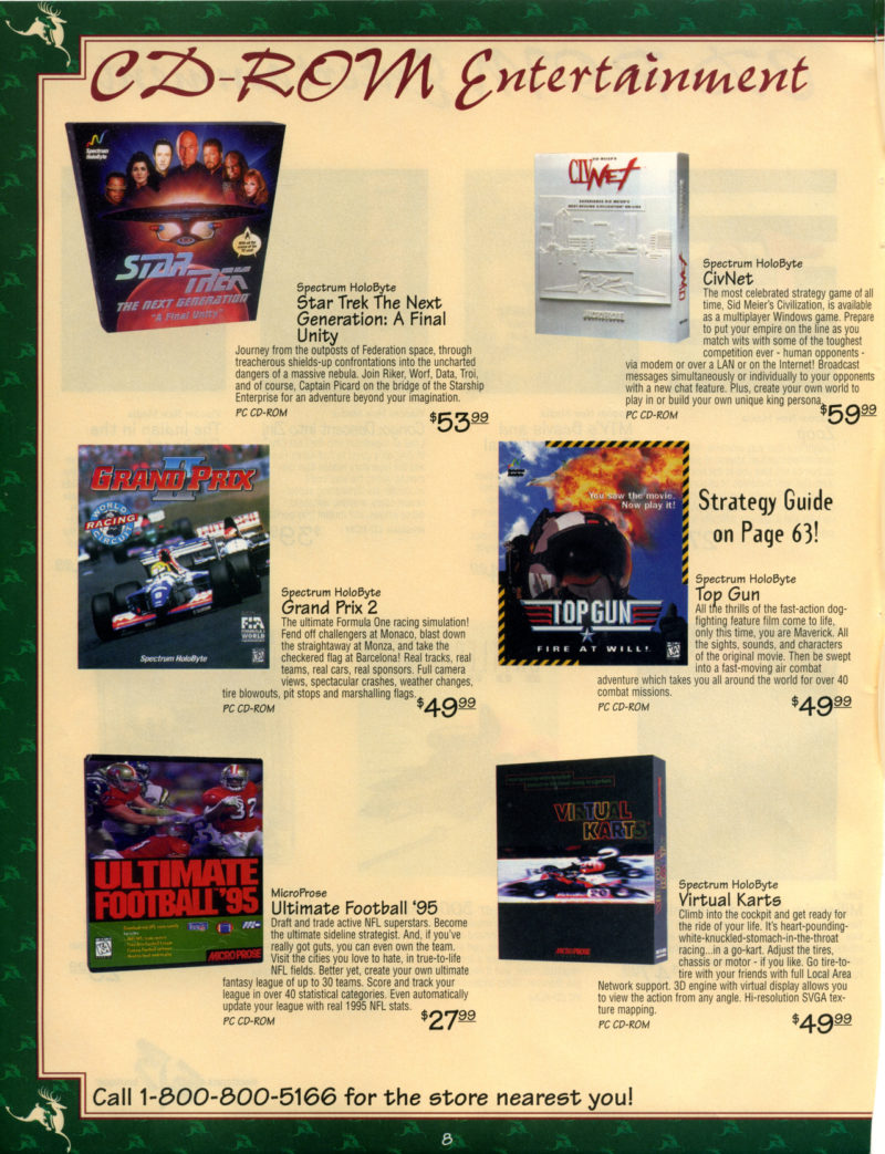 1995: The Video Game Catalog and Circular Ad Archive | SpriteCell