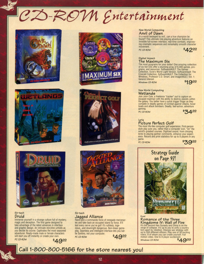 1995: Catalog and Circular Ad Project | SpriteCell