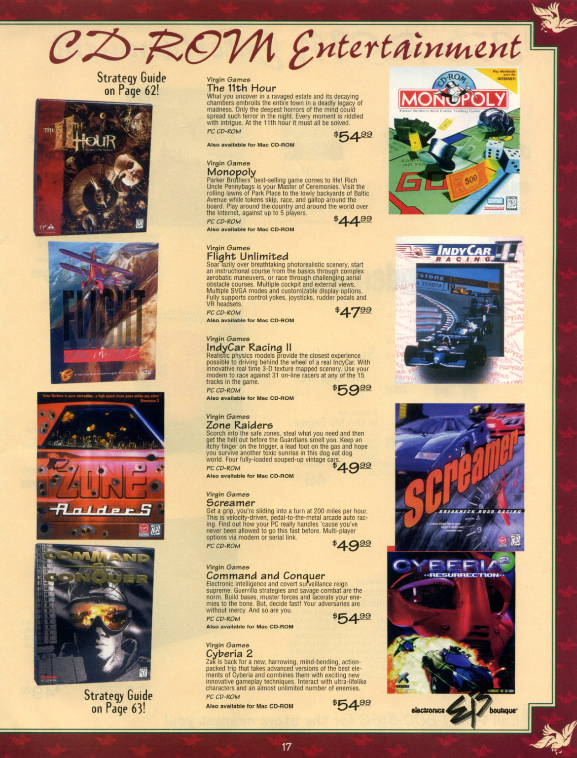 1995: Catalog and Circular Ad Project | SpriteCell