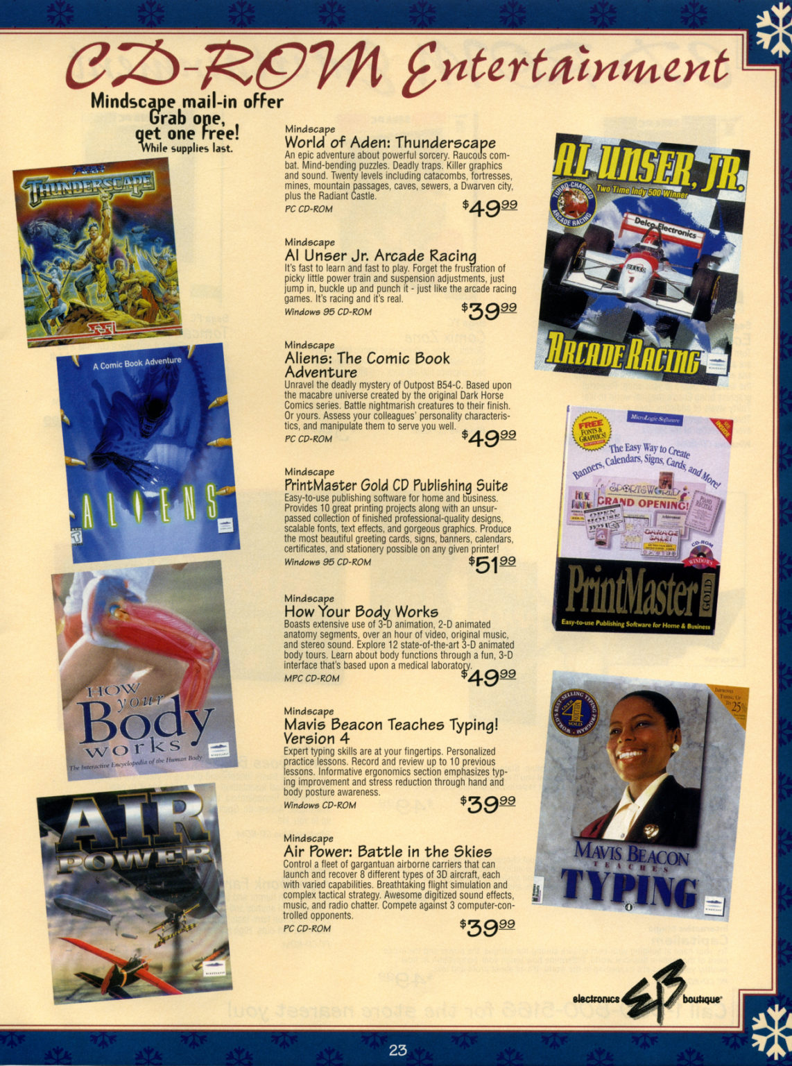 1995: Catalog and Circular Ad Project | SpriteCell