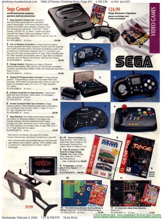 1995: Catalog and Circular Ad Project | SpriteCell