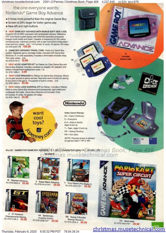 2001: Catalog and Circular Ad Project | SpriteCell