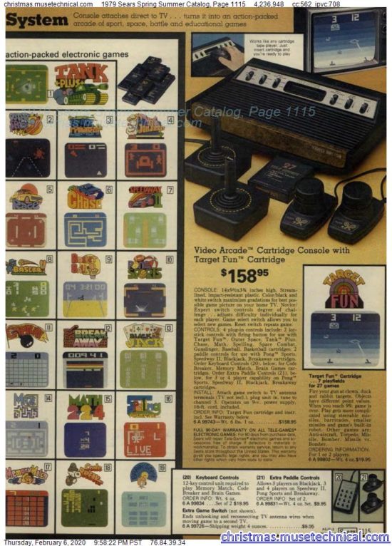 1979: Catalog and Circular Ad Project | SpriteCell