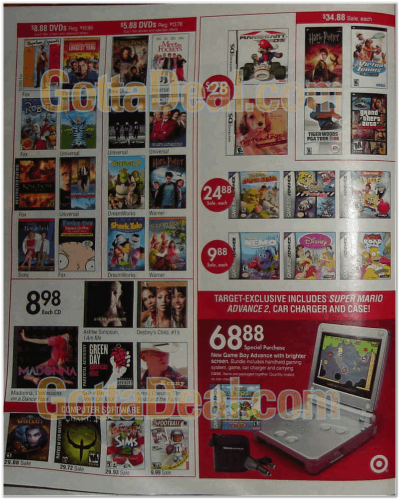 2005: The Video Game Catalog and Circular Ad Archive | SpriteCell