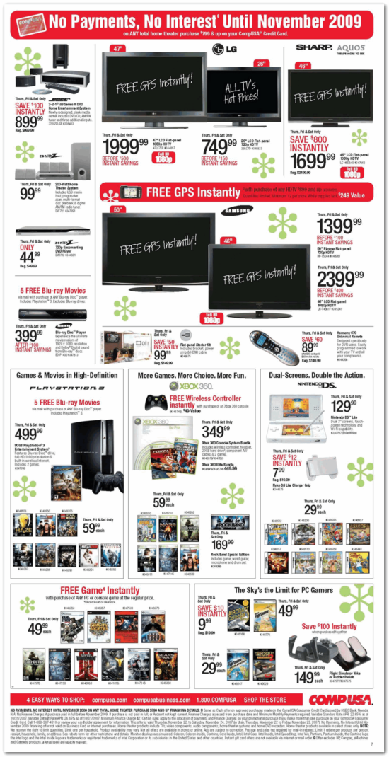 2007: The Video Game Catalog and Circular Ad Archive | SpriteCell