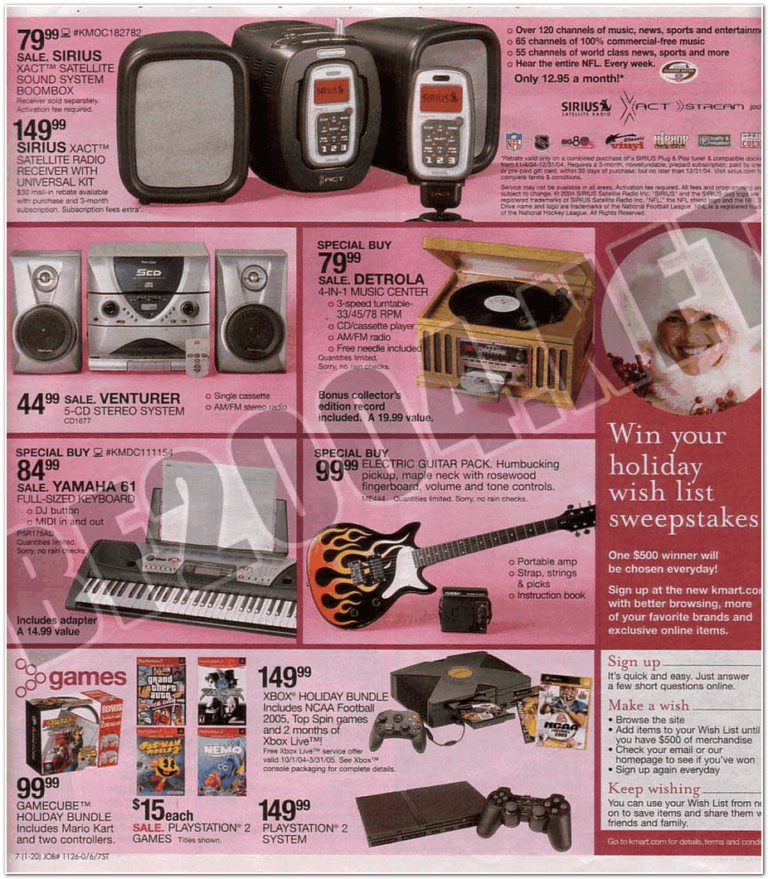 2004: Catalog and Circular Ad Project | SpriteCell