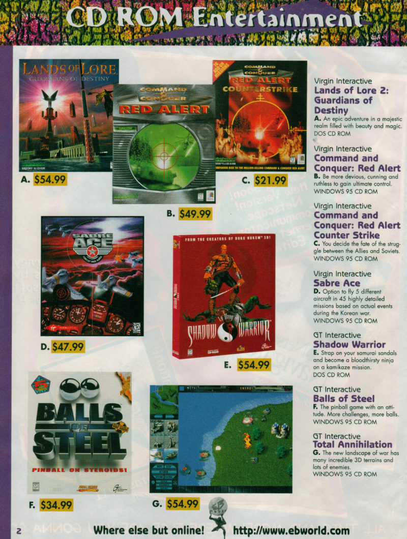 1997: Catalog and Circular Ad Project | SpriteCell