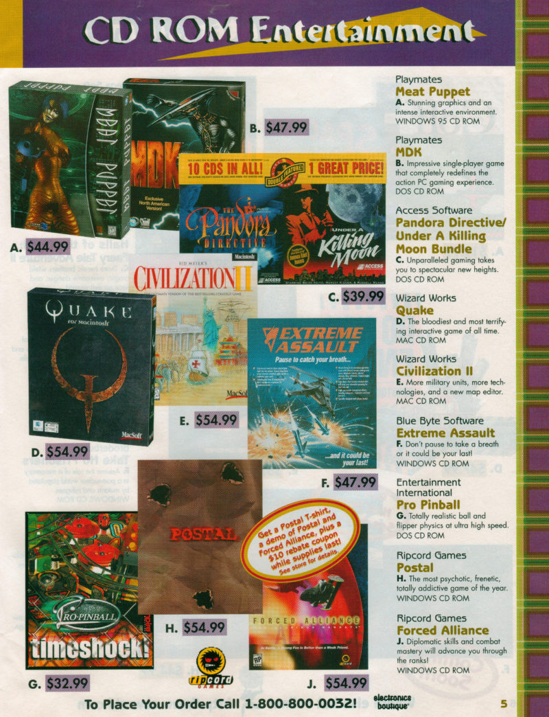 1997: Catalog and Circular Ad Project | SpriteCell