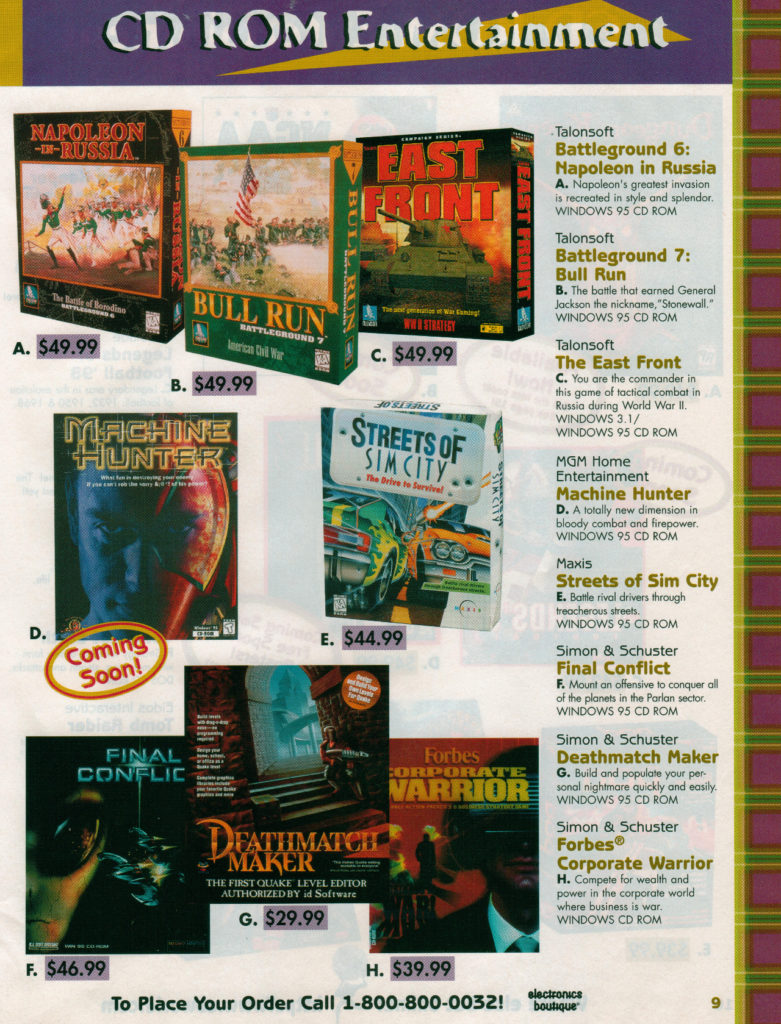 1997: Catalog and Circular Ad Project | SpriteCell