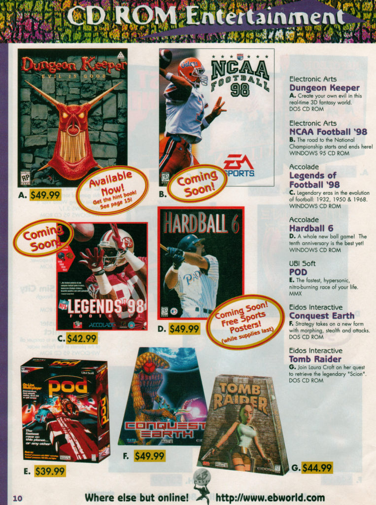 1997: Catalog and Circular Ad Project | SpriteCell