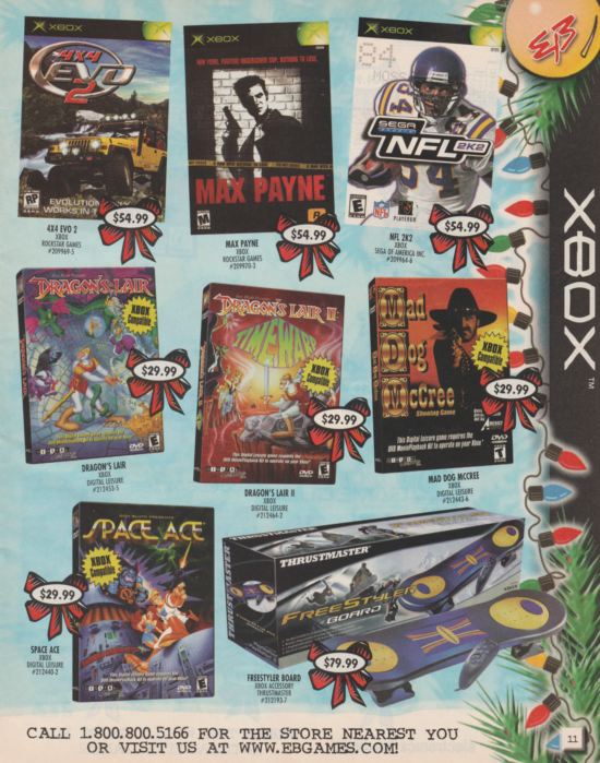 2001: The Video Game Catalog and Circular Ad Archive | SpriteCell
