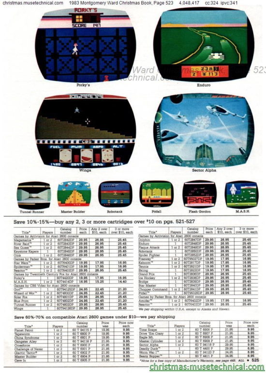 1983: The Video Game Catalog and Circular Ad Archive | SpriteCell