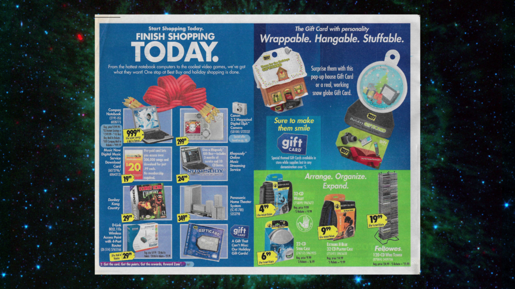 Video game catalog, circular, and newspaper ads from 2003