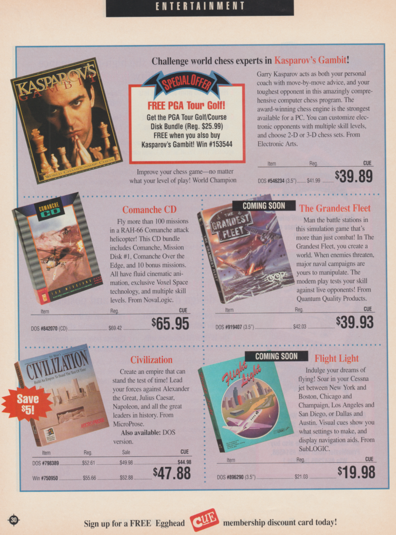 1994: The Video Game Catalog and Circular Ad Archive | SpriteCell